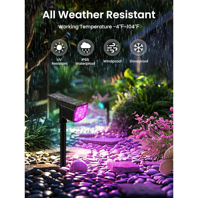 Solar Wall Ground Mounted Rgb