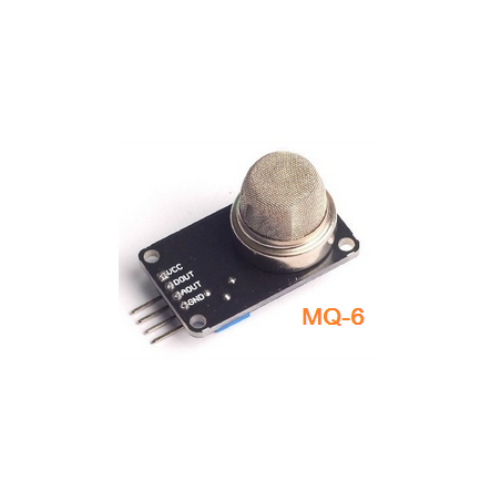 MQ-6 Gas Sensor: LPG, butane