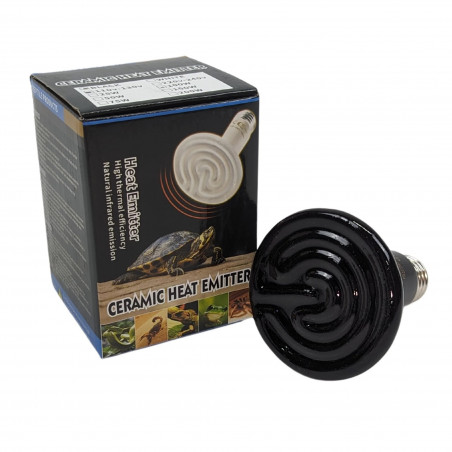 Ceramic Heat Emitter Lamp Bulb - For Pet / Reptile