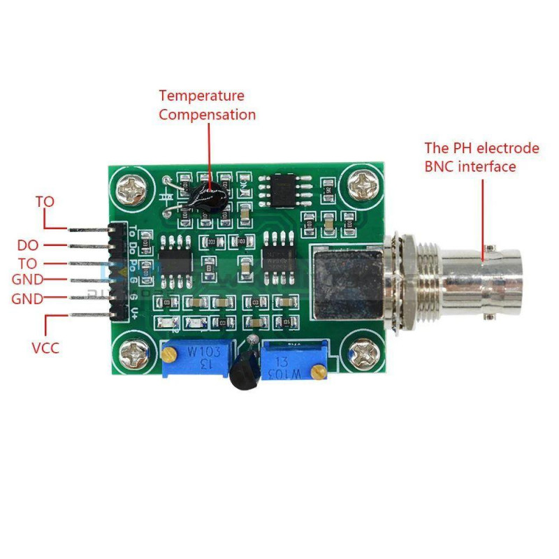 Liquid Ph Testing Sensor Module PH0-14