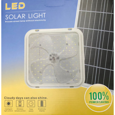Led solar ceiling 100w with panel