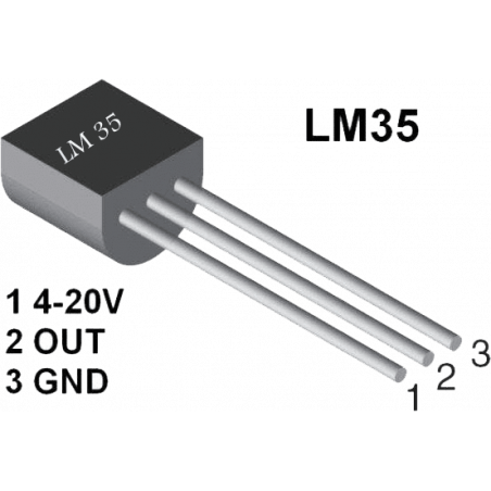 LM35 Temperature sensor module